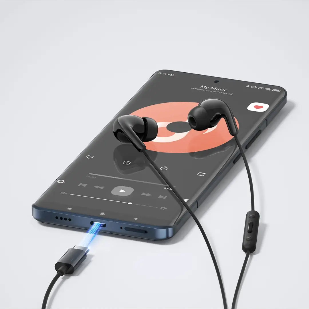 Type C Earphones Price in Kenya | Xiaomi 12.4mm Driver, HD Mic, IP54